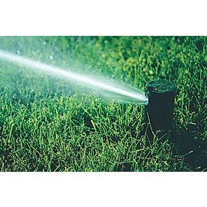 Orbit 55662 Voyager II Professional 4" Adjustable Pop-Up Gear Drive Rotor Sprinkler Spray Head, 40° To 360° Pattern, 25' - 52' Spray Distance (Ten bonus nozzles included),Black