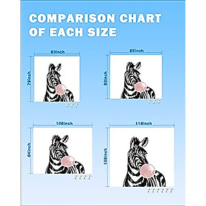 Watercolor Zebra Blowing Pink Bubbles Beach Blanket Sandproof, Beach Mat Sand Free Waterproof, Black White Animal Pure Backdrop Outdoor Picnic Blanket for Beach Party/Travel/Camping 108"x84"