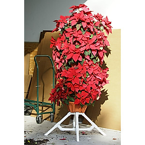 5-Tier Pink Strawberry and Herb Garden Planter - Stackable Gardening Pots with 10 Inch Saucer