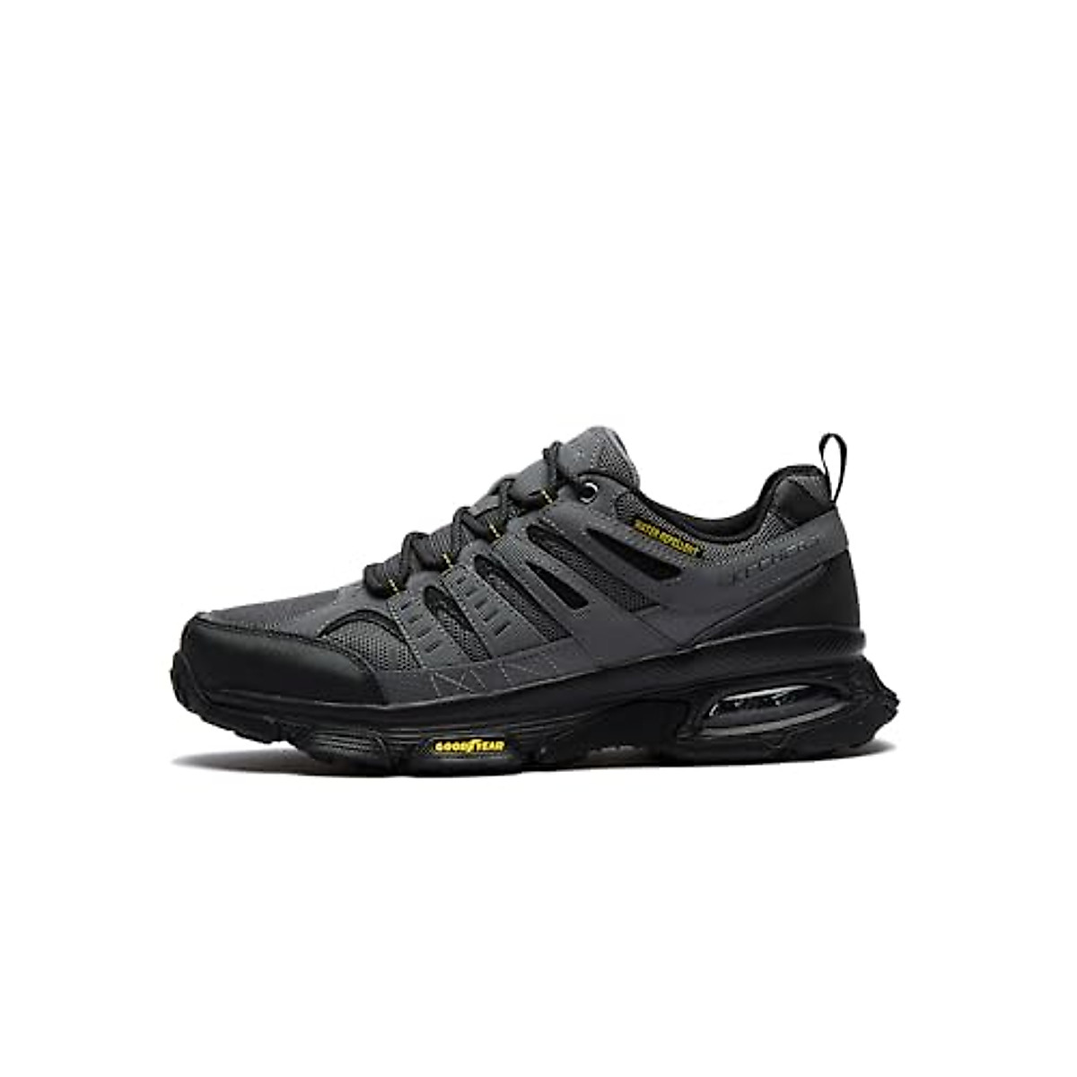 Skechers Men's Skech Air Envoy Oxford, Gray/Black, 9.5