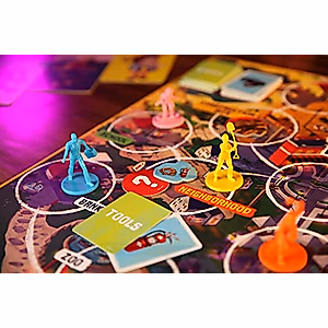 Funko Games Funko Board Signature Last Defense Game - Light Strategy Board Game for Children & Adults (Ages 10+) - 2-4 Players - Collectible Vinyl Figure - Gift Idea