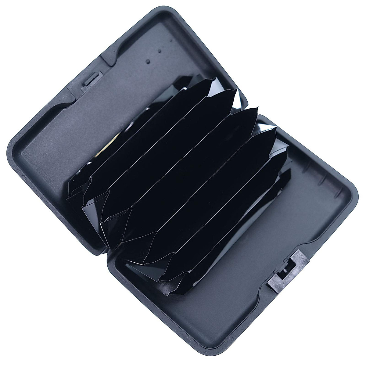 EZ LIFE PRODUCTS Credit Card Holder Small Credit Card Wallet Slim RFID Metal Card Holder Wallet Business Card Case ID Case for Women Men