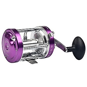 ANCIENT MARINER 6000 Fishing Reels, More Powerful Ancient Mariner Reels 6000 Catfish Right Hand, Purple