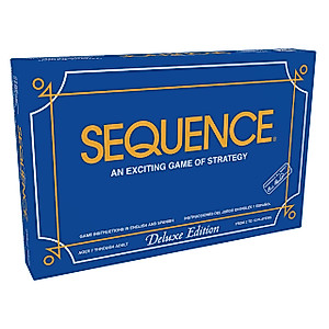 Jax Sequence - Exciting Game of Strategy - Deluxe Edition, Blue