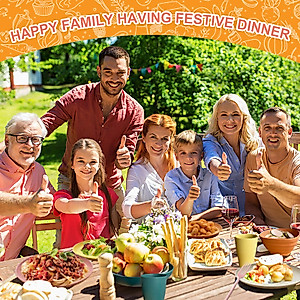 Wheat Straw Dinnerware Sets Service for 4 with Plastic Red & White Checkered Tablecloths, 28PCS Unbreakable Plastic Dinnerware Sets, Kids Plates and Bowls Sets, Lightweight Camping Cutlery Set