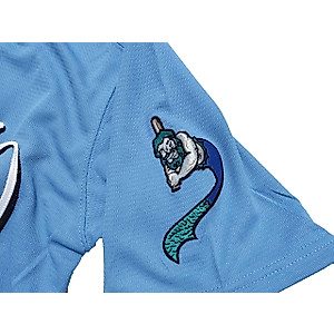 MESOSPERO Mens 55 Kenny Powers Shirt Eastbound and Down Movie Baseball Jersey Stitched (55 Blue, Medium)