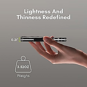 Extremus Mens Wallet, Slim Tactical Wallet with Money Clip and Credit Card Holder, Minimalist Front Pocket Wallet for Men, Rfid Blocking Wallet, Black