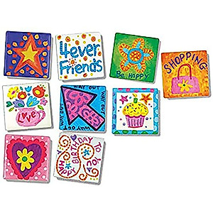 4M Magnetic Mini Tile Art, Art & Crafts DIY Kit, For Boys & Girls Ages 8+