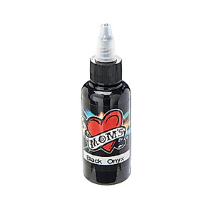 Moms Millennium Black Onyx Half Oz Bottle Tattoo Ink 1/2