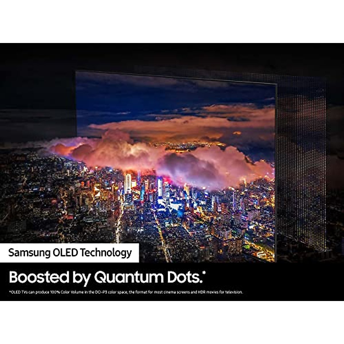 SAMSUNG 65-Inch Class OLED 4K S95C Series Quantum HDR Smart TV w/Dolby Atmos, Object Tracking Sound+, Q Symphony, Motion Xcelerator Turbo Pro, Gaming Hub, Alexa Built-in (QN65S95C), Titan Black