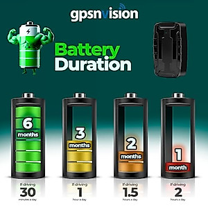 Magnetic GPS Tracker for Vehicles | Real-Time Car and Asset Tracking | Rechargeable Long-Life Battery (2-7 Months) | Global Coverage | Ideal for Teens, Elderly and Fleet Monitoring | Software Included