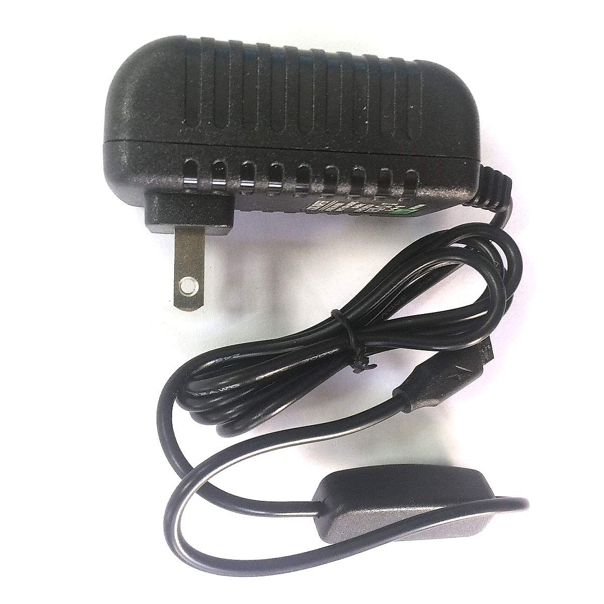 EZ-FIT Raspberry Pi 4/4B Power Supply Adapter ON/Off Switch USB-C Type C 5V 3A US Plug