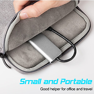 UrbanX USB C Hub 6 in 1 Dongle USB-C to HDMI Multiport Adapter with 4K HDMI Output 3 USB 3.0 Ports SD/TF Card Reader Compatible for Oppo Find X2 Pro and Many More Type C Devices