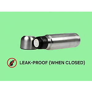 CIGACOR Stainless Steel Thermal Bottle – 17oz Coffee Thermos – Keeps Drinks Hot for 12H / Cold for 24H – Leakproof Lid – Compact & Portable for Car, Office, Gym & Travel – Double Wall Insulated