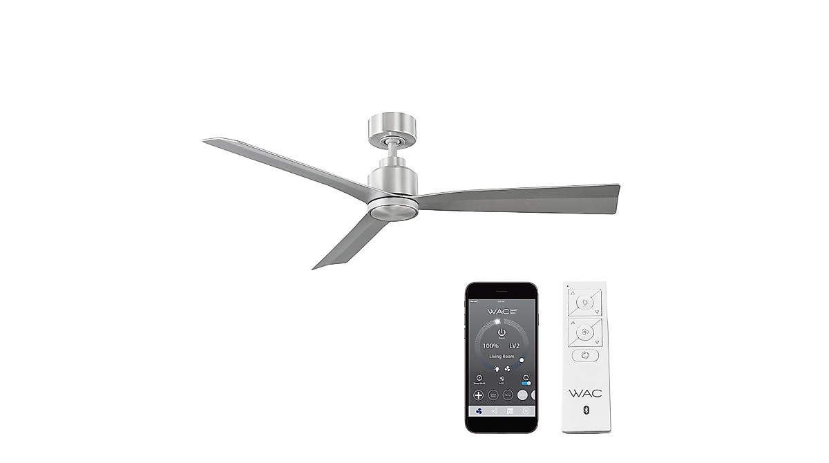 WAC Smart 54-Inch Ceiling Fan with App & Voice Control