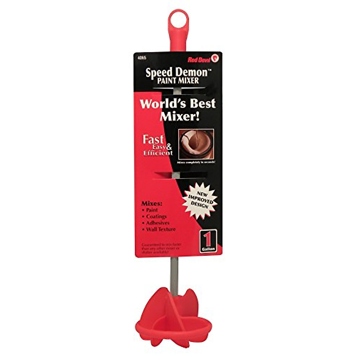 Red Devil 4065 Speed Demon 1 Gallon Paint Mixer