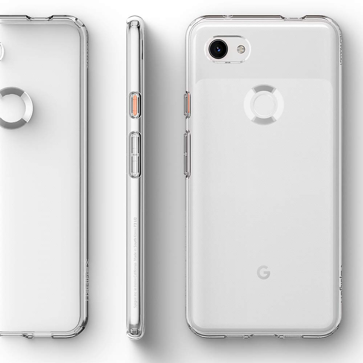 Spigen Liquid Crystal Designed for Google Pixel 3a Case (2019) - Crystal Clear