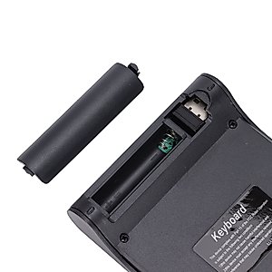 2.4GHz 1200 DPI 18 Key Number Pad Number Pad Mouse Combo Sensitive Remote Technology Plug and Play for Home Office