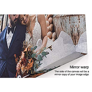 Personalized Photo to Canvas Print Wall Art 36x24 Inch Custom Your Photo On Canvas Wall Art Digitally Printed