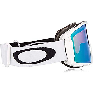 Oakley Goggle, Matte White/Prizm Snow Jade Iridium, M