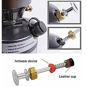 Outdoor Mini One-Piece Liquid Fuel Camping Gasoline Stove Burner Lightweight Portable Gasoline Stove