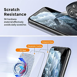 UNBREAKcable Screen Protector for iPhone 11 Pro / iPhone XS / iPhone X 5.8", [2-Pack] [Double Shatterproof Tempered Glass] [Easy Installation Frame] [99.99% HD Clear] [9H Hardness] [Bubble Free] [Case Friendly] [Full Coverage] [ Anti-Fingerprint]