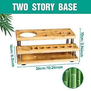 25 Pcs Cocktail Shaker Set, Bartending Tool Kit with Stand Mixology Bartender Kit Bar Set Mixer Barware Set with Strainer Alcohol Steel Martini Making for Home Drink Mixing, Party