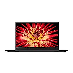 Lenovo ThinkPad X1 Carbon 6th Gen 14 inches LCD Ultrabook Intel Core i5 (8th Gen) i5-8250U Quad-core 1.6GHz 8GB LPDDR3 256GB SSD Windows 10 Pro 64-bit (Renewed)