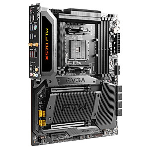 EVGA X570 FTW WIFI, 121-VR-A577-KR, AM4, AMD X570, PCIe Gen4, SATA 6Gb/s, Wi-Fi 6/BT5.2, USB 3.2 Gen2, M.2, ATX, AMD Motherboard