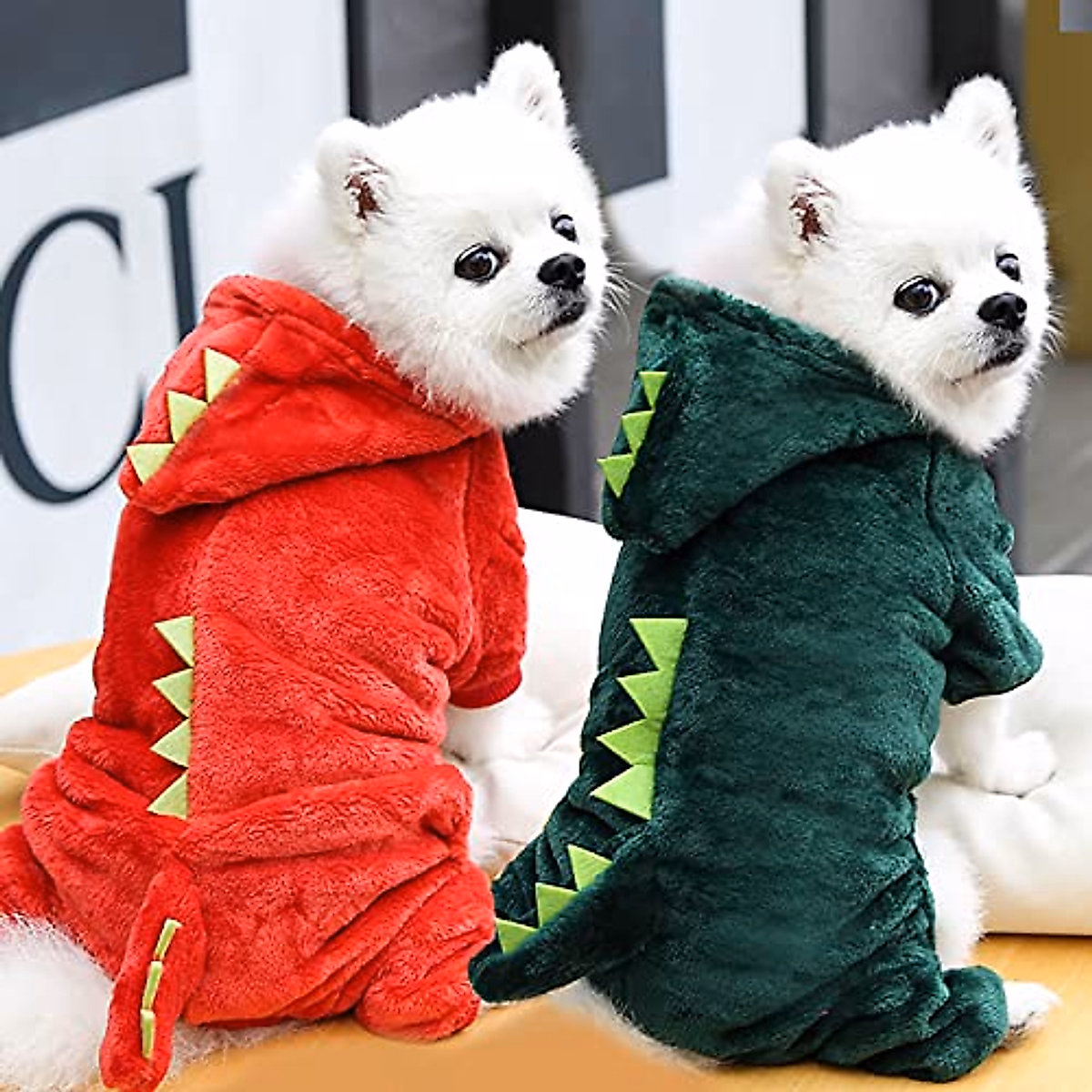 Dog Sweater Knit Dogs Clothes Small Pet Costume Halloween Dinosaur Costume Dog Clothing Puppy Outfits Funny Apperal Chihuahua Sweaters Small