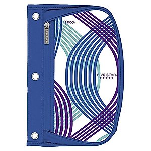 Five Star Pencil Pouch/Pencil Case, Cool Wavy (50076BO7)