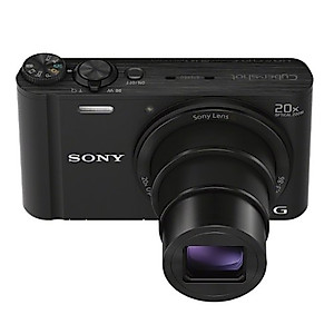 Sony DSC-WX300/B 18.2 MP Digital Camera with 20x Optical Image Stabilized Zoom and 3-Inch LCD (Black)