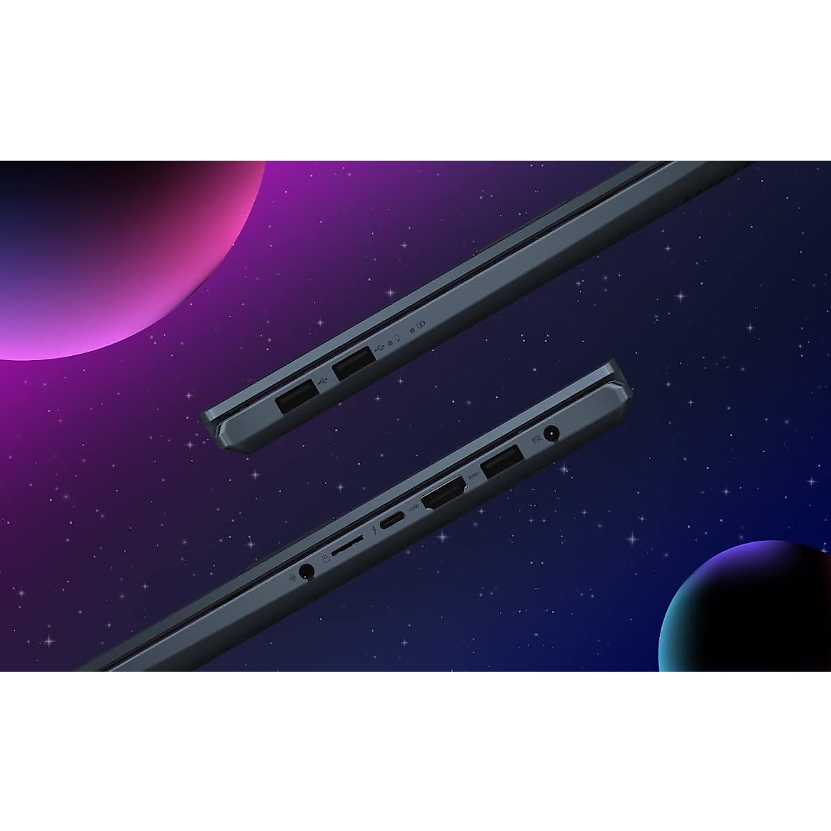 ASUS VivoBook Pro 14" OLED WQGXA (2880 x 1800) Slim Laptop, Intel Core i5-11300H up to 4.4 GHz, 16:10 400 nits 133% sRGB Pantone, Harman/Kardon, Backlit, Thunderbolt 4 (8GB RAM | 256GB PCIe SSD)