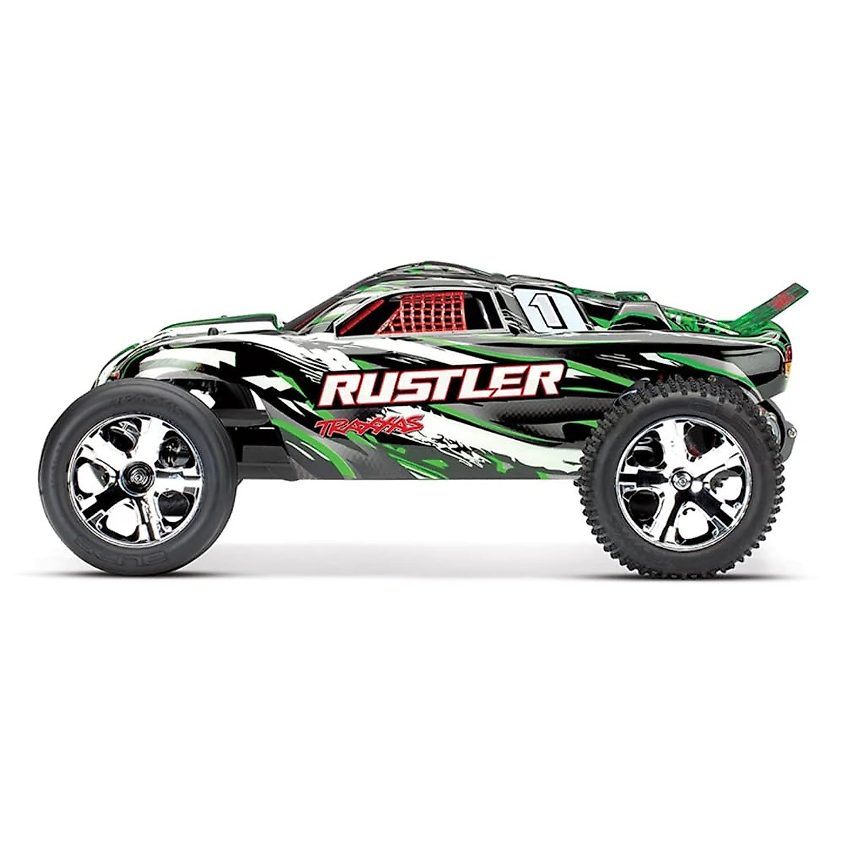 Traxxas RustlerÂ: 1/10 Scale Stadium Truck. Ready-to-Race with TQ 2.4GHz Radio System and XL-5 ESC (FWD/rev)