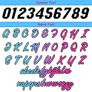 Custom Basketball Jersey uniform Suit for man women Adults Kids Personalized Jersey (White-Hot Pink-Light Blue)