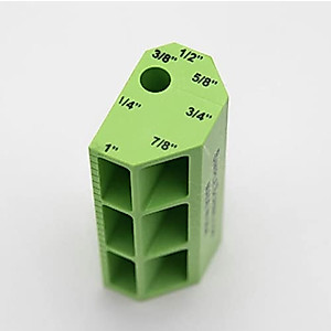 Simple Scribe Scribing Tool for Woodworking, Carpentry Tool Ideal for Cabinets, Countertops, Flooring, and Paneling, Multipurpose Pencil Scribe Tool for Marking (Green)