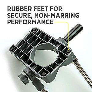 General Tools 36/37 Precision Drill Guide For 3/8-Inch or 1/2-Inch Power Drills, Portable & Lightweight, Folds Flat for Storage, Silver