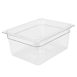 Excellante 849851007048 Deep Polycarbonate Food Pan, 6", Half Size