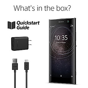 Sony Xperia XA2 Factory Unlocked Phone - 5.2" Screen - 32GB - Black (U.S. Warranty)