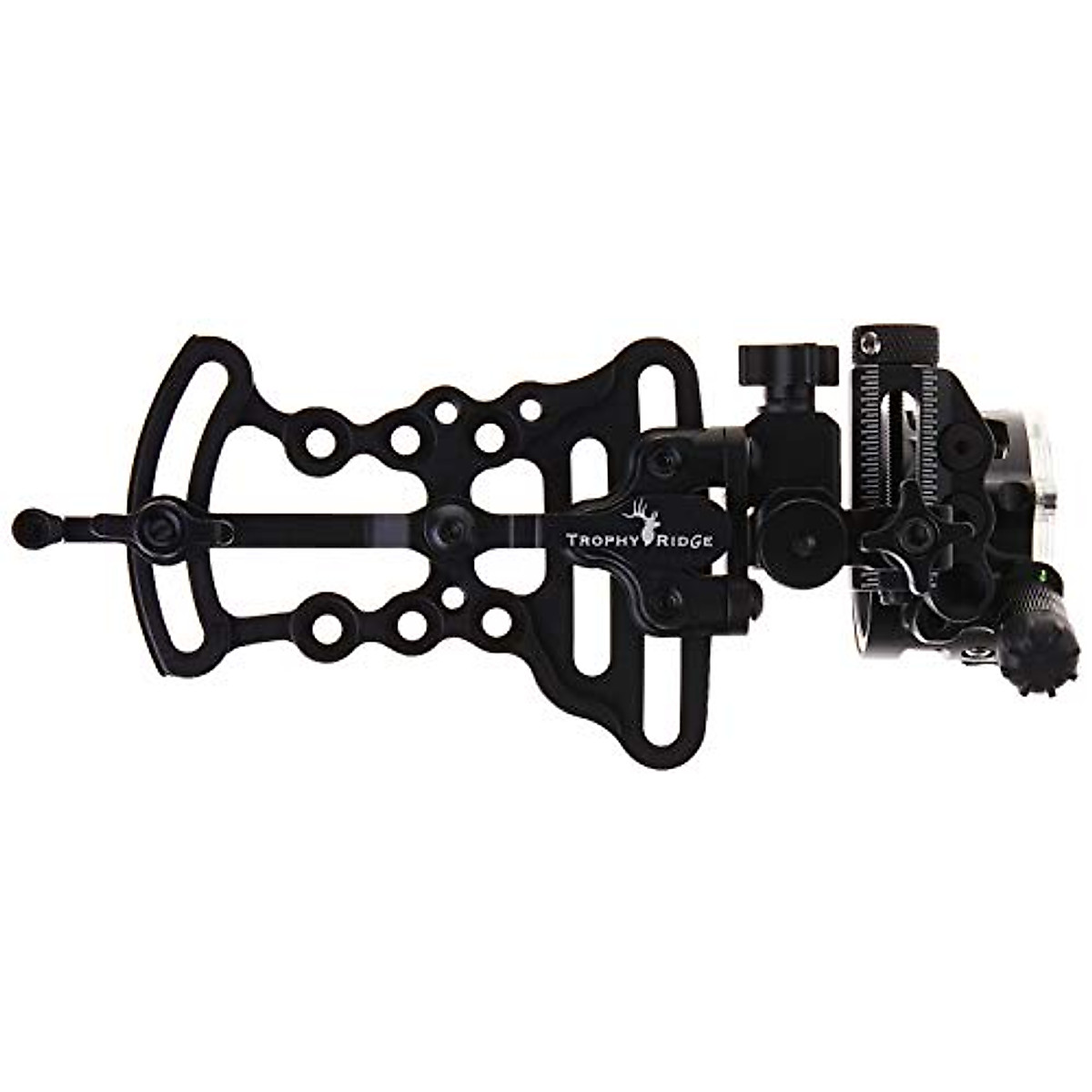 Trophy Ridge Alpha Slide Archery Bow Sight - A-Shaped .019” Single Pin Sight for Unbeatable Visibility, Right Hand