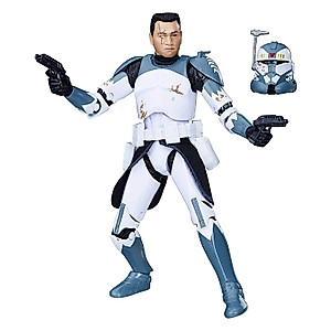 Star Wars The Clone Wars Black Series Clone Commander Wolffe Action Figure [6 Inch]