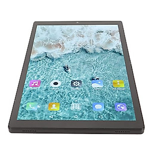 Honio HD Tablet 5G WiFi 3 Card Slots Aluminum Alloy 10.1 Inch 4GB RAM 64GB ROM Orange Family Tablet (US Plug)