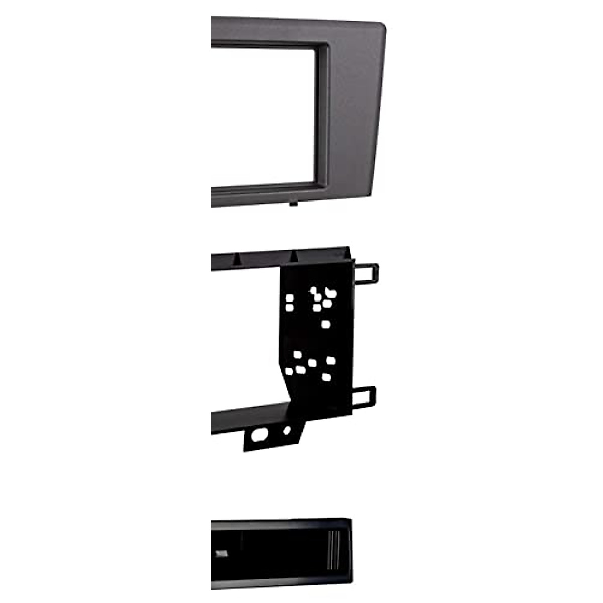 Metra 99-9229G Single/Double DIN Dash Kit for 2001-2004 Volvo S60/V70 (Gray) & Metra 70-9221 Radio Wiring Harness for Select Volvo 97-07