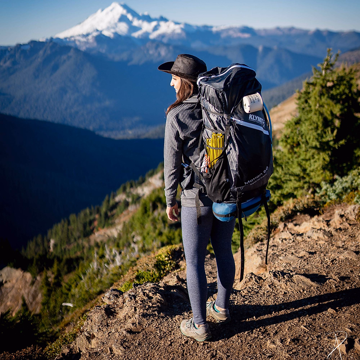 Klymit Motion Multi-Day Pack, Lightweight Multi-Day Hiking Backpack With Air Frame Technology, 60 L