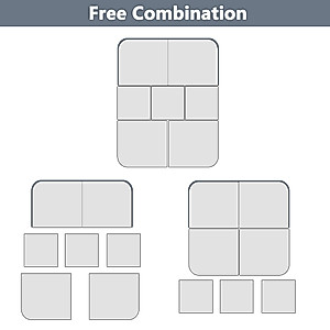 EMKK All-Weather Outdoor Round Patio Daybed Conversation Sofa Set Wicker Rattan Double Daybed Sunbed with Retractable Canopy, Pillows and Removable Cushions