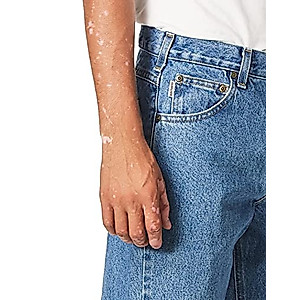 Carhartt Men's Relaxed Fit Heavyweight 5-Pocket Tapered Jean, Stonewash, 32 x 32