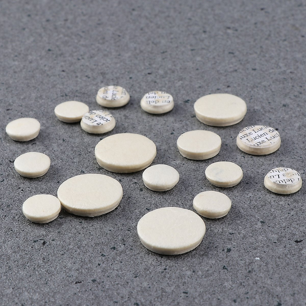 ROSENICE 17pcs Clarinet Pads Bb Clarinet Woodwind Instrument Pads