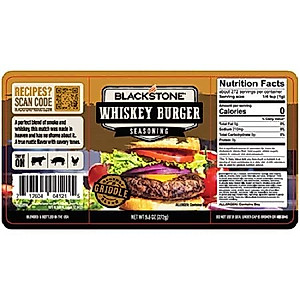 Blackstone BBQ & Grilling Seasoning Bundle: Whiskey Burger, Parmesan Ranch, & ThisNThat Recipe Card