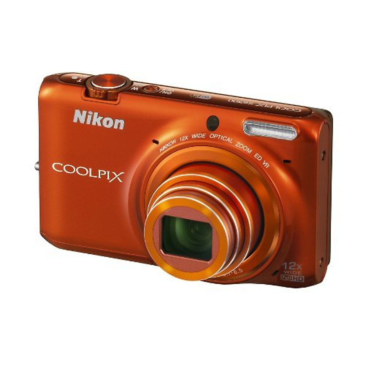 Nikon Digital Camera COOLPIX S6500 OR Orange S6500OR