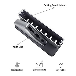 Pak Kitchen Knife Set, Kitchen Knives, Smart Cutting Board, Cuchillos de Cocina, Knives Set for Kitchen, Cutting Boards Set, Chopping Board, Knife and Cutting Board Set with Holder, Sharp Knife Set